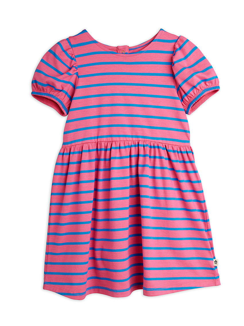 Stripe Dress Pink — Mini Rodini — Making Things